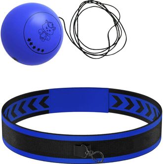 Generico Boxballkopf | Reflexball f&uuml;r Anf&auml;nger | lustiges Sportzubeh&ouml;r f&uuml;r Erwachsene und manuelles Koordinationstraining