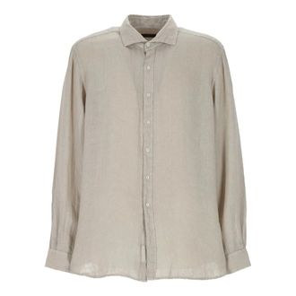 Fay Herren, Shirts, Beige, 2XLGr&ouml;&szlig;e