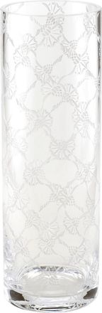 Joop Vase Allover, Transparent, Glas, zylindrisch, 30 cm, Made in Germany, mundgeblasen, Dekoration, Vasen, Glasvasen