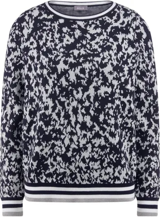 Basler Strickpullover BASLER blau