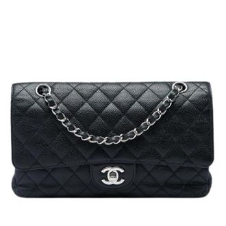 Chanel Pre-owned Classic Double Flap Shoulder Bag - - Pre-owned - Damen - Schwarzk - ONE SIZE