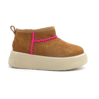 Colors Of California Blast Platform Ankle Boot - - Shoes - Damen - Braun - 37 EU