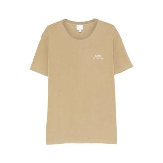 A.P.C. A.p.c., Homme, Tops, Beige, Taille: XL T-shirt