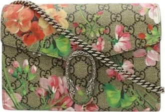 Gucci Sac bandouli&egrave;re pr&eacute;-poss&eacute;d&eacute; Dionysus GG Blooms en toile enduite - Femme - Pre-owned - Multicolore - Taille: ONE Size
