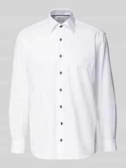 Eterna Comfort Fit Business-Hemd mit Brusttasche