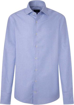 Hackett Herren Mouline Puppytooth Hemd, Blue (Blue/White), M