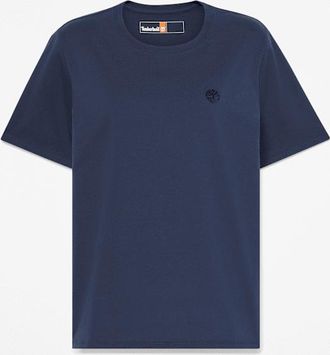 Timberland Dunstan Kurzarm-T-Shirt f&uuml;r Damen in Dunkelblau, Damen, Blau, Gr&ouml;&szlig;e