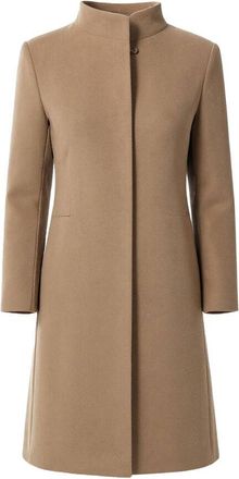 Cinzia Rocca Damen Wollmantel mit Kaschmiranteil
