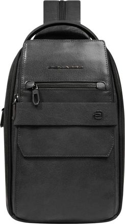 Piquadro Homme, Sacs, Noir, Taille: ONE Size Sac Bandouli&egrave;re Convertible