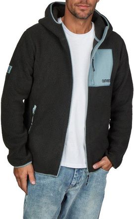 Riverso Outdoorjacke Herren Fleecejacke RIVLennox Regular Fit Übergangsjacke mit Teddyfleece