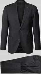 Roy Robson Anzug mit Reverskragen und B&uuml;gelfalten