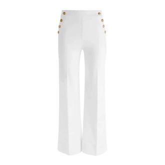 Alice & Olivia Narin High-Rise Jean - - Trousers - Damen - Wei&szlig; - W27