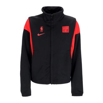 Nike Chicago Bulls Retro Fly Trainingsjacke - - Sport - Herren - Schwarzk - XS