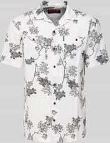 Superdry Regular Fit Freizeithemd aus Baumwoll-Leinen-Mix