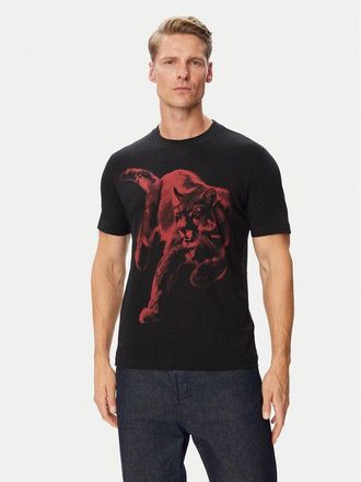 HUGO BOSS T-Shirt Daffilo 50568689 Schwarz Regular Fit