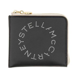 Stella McCartney Logo Zip Around Wallet - - Accessories - Damen - Schwarzk - ONE SIZE