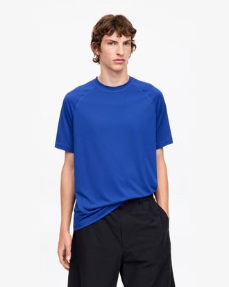Arket ACTIVE Technisches T-Shirt -Blau