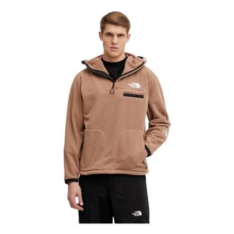 The North Face NSE Fleece Anorak Jacke - - Sport - Herren - Braun - XS