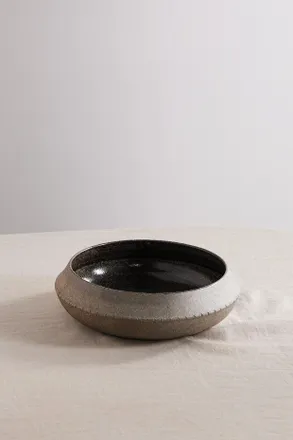 Marloe Marloe Plat En Argile Ferrugineuse Vernissée Ry Speckled Large - Bleu