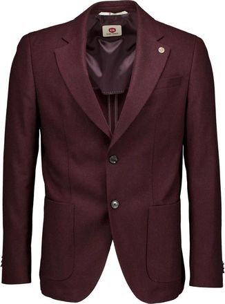 Club of Gents Glen Blazer - - Jackets - Herren - Lila - 2XL