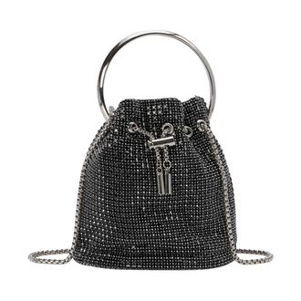 Alma En Pena Glitzernde Bucket Bag - - Bags - Damen - Schwarzk - ONE SIZE