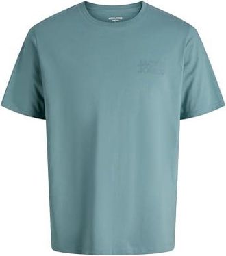 Jack & Jones Jjecorp T-Shirt SS &agrave; col Rond avec Logo Noos, Bleu min&eacute;ral., XXL