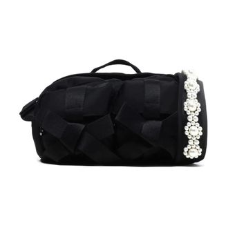 Simone Rocha Femme, Sacs, Noir, Taille: ONE Size Classic Bow Crossbody Bag