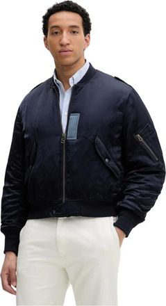 Kenzo Homme, Vestes, Bleu, Taille: M Bomber Vestes