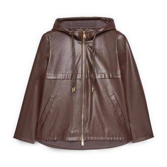 Fiorella Rubino Damen, Jacken, Braun, 4XLGr&ouml;&szlig;e
