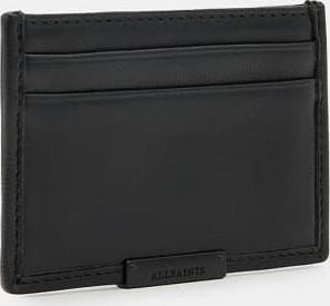 AllSaints Dove - Kreditkartenetui in Schwarz
