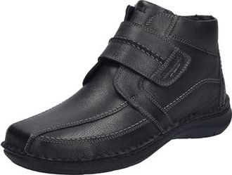 Josef Seibel Bottines classiques pour homme New Anvers 95, largeur K (extra large), semelle intérieure amovible, Noir Pl703 100, 45 EU X-Large