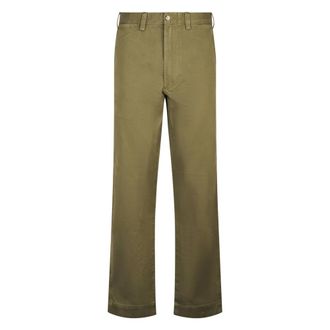 Polo Ralph Lauren Homme, Pantalons, Vert, Taille: W34 Salingerpnt-Flat Front