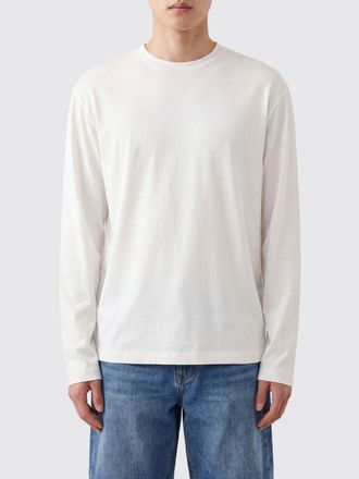 Jacquemus T-shirt &agrave; manches longues en m&eacute;lange de papier avec &eacute;paules tombantes