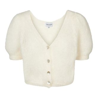 Americandreams Americandreams, Femme, Pulls, Blanc, Taille: 40 FR Harper Cardigan