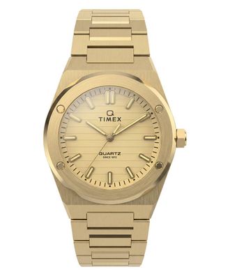 Timex Q Timex Marbella Gold Damen Armbanduhr TW2Y82000