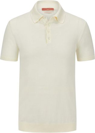 Daniele Fiesoli Softes Strick-Poloshirt aus Gizah-Baumwolle in