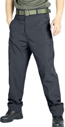 Generic Pantalon dext&eacute;rieur softshell pour homme - Imperm&eacute;able - Coupe-vent - Doublure chaude - Pantalon de travail - Pantalon cargo - Pantalon dext&eacute;rieur l&eacute;g