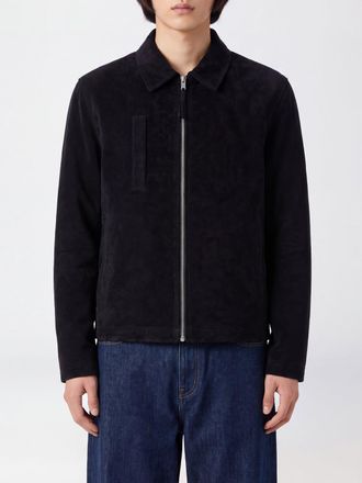 Thom Krom Surchemise slim fit en denim de coton avec zip