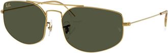 Ray-Ban unisex, Accessoires, Jaune, Taille: 60 MM Explorer 5 Lunettes de soleil