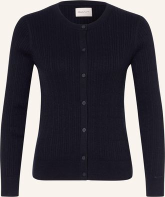 GANT Strickjacke blau