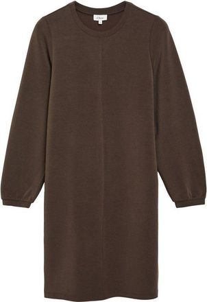 s.Oliver Minikleid Kleid Scuba-Kleid mit Eingrifftaschen