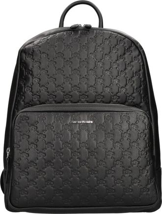 Harmont & Blaine Homme, Sacs, Noir, Taille: ONE Size Sac &agrave; dos en cuir et similicuir