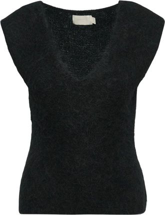 Wakakuu Icons Femme, Pulls, Noir, Taille: 44 FR Kandy Fluffy Top