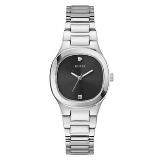 Guess Uhr - Analoge Quarzuhr Gd Eve - Gr. unisize - in Silber - f&uuml;r Damen