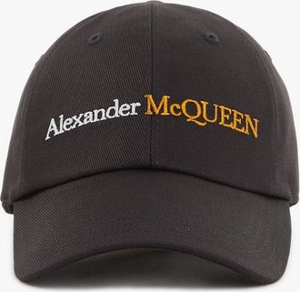 Alexander McQueen Casquette en coton