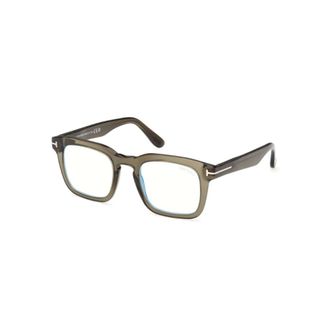 Tom Ford unisex, Accessoires, Vert, Taille: 50 MM Ft6025-B Optical Frame