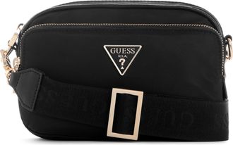 Guess Damen Gemma Crossbody-Kamera Umh&auml;ngetasche, Schwarz