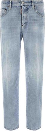 Dsquared2 Straight Leg Jeans - Blau