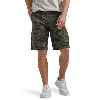 Lee Mens Extreme Motion Crossroad Cargo Short, Traditional Camo