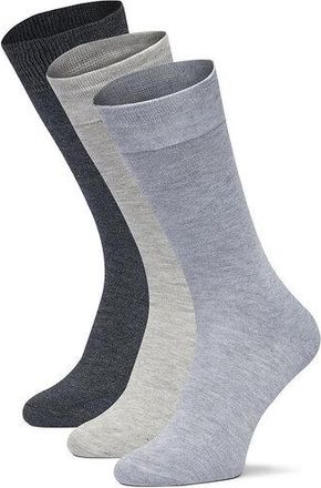 Gino Rossi Lange Socken CEO_AS_GR_01_W_AW26 (3-PACK). Grau